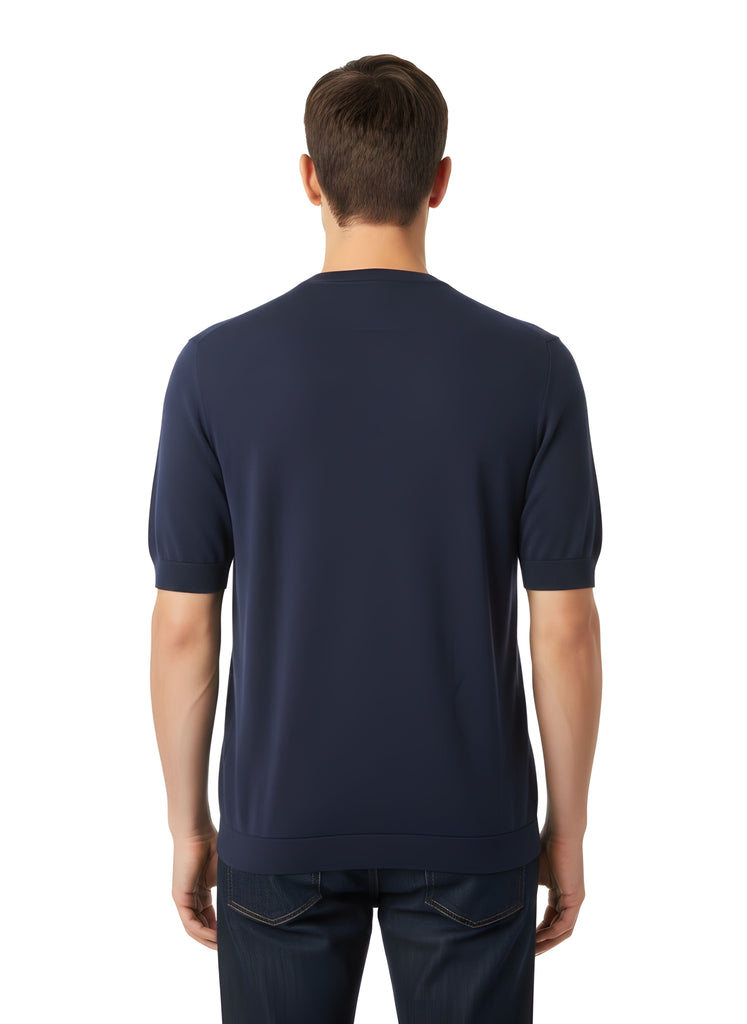 T-shirt in maglia SELECTED 16099828 - Sky Captain prezzo online