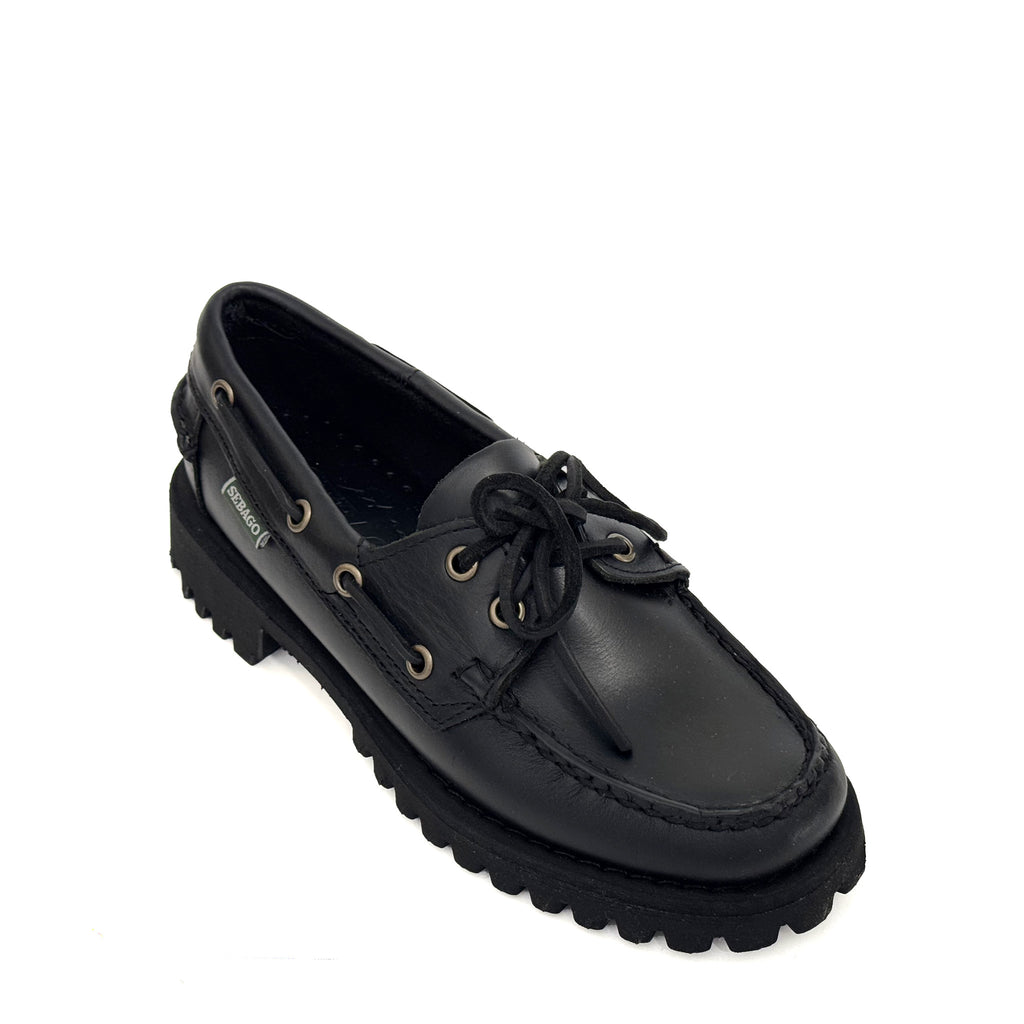 Mocassino SEBAGO Ranger Waxy Woman 7002IR0 - Total Black price online